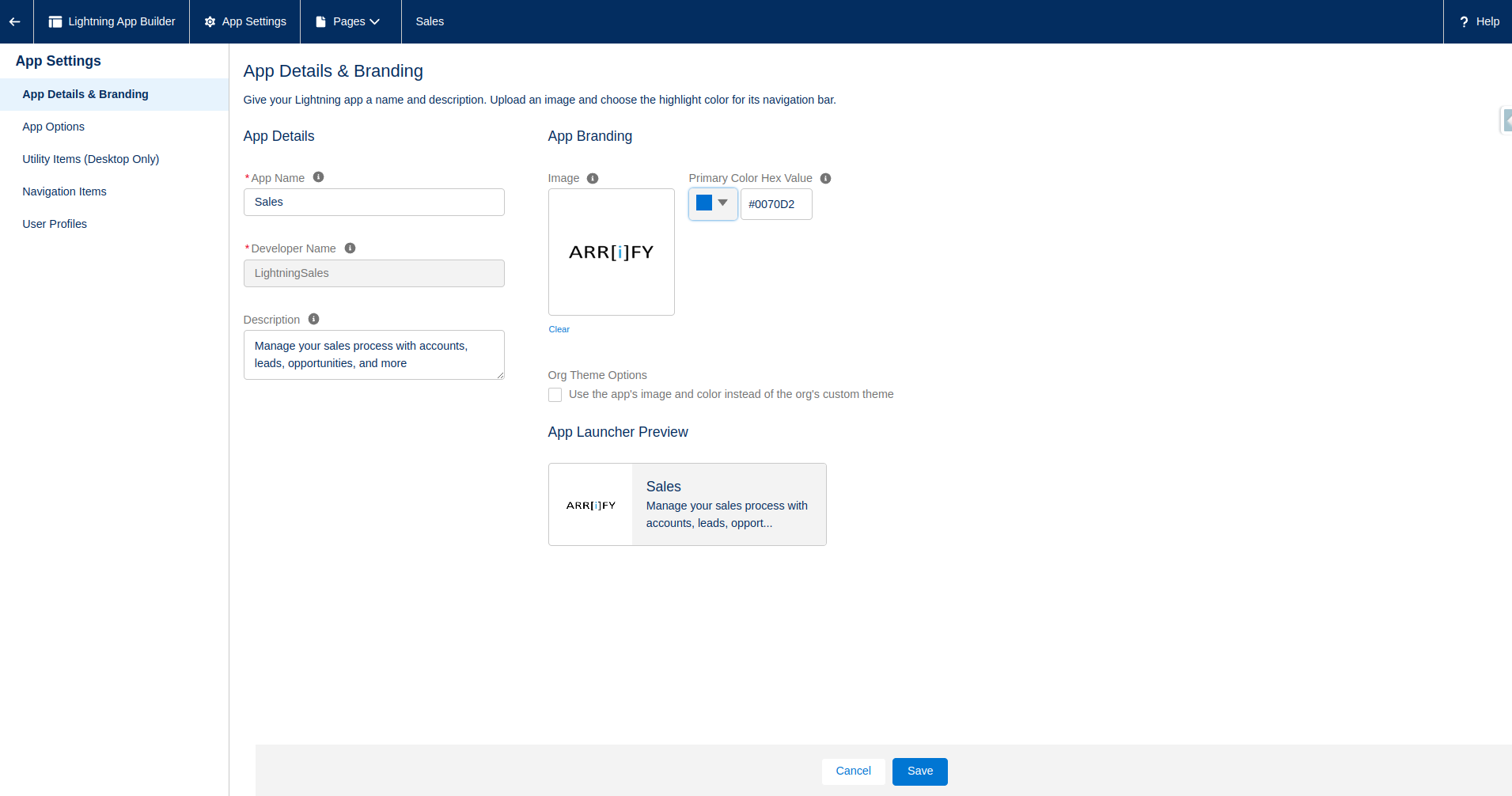 Change or Add Company Logo in Salesforce in 5 min | Arrify